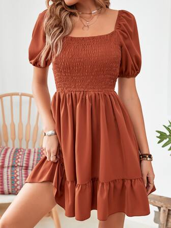 Search Rust dress | SHEIN USA