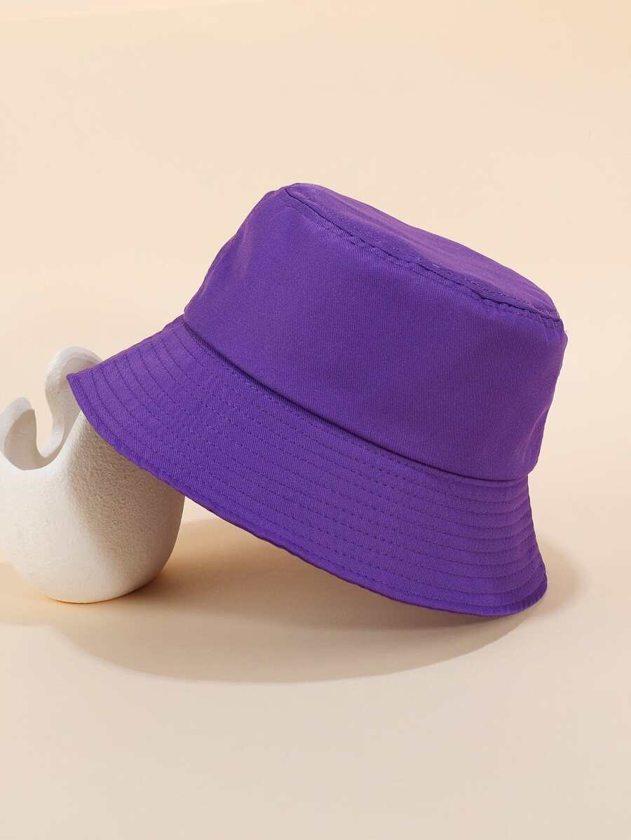 1pc Solid Bucket Hat | SHEIN USA