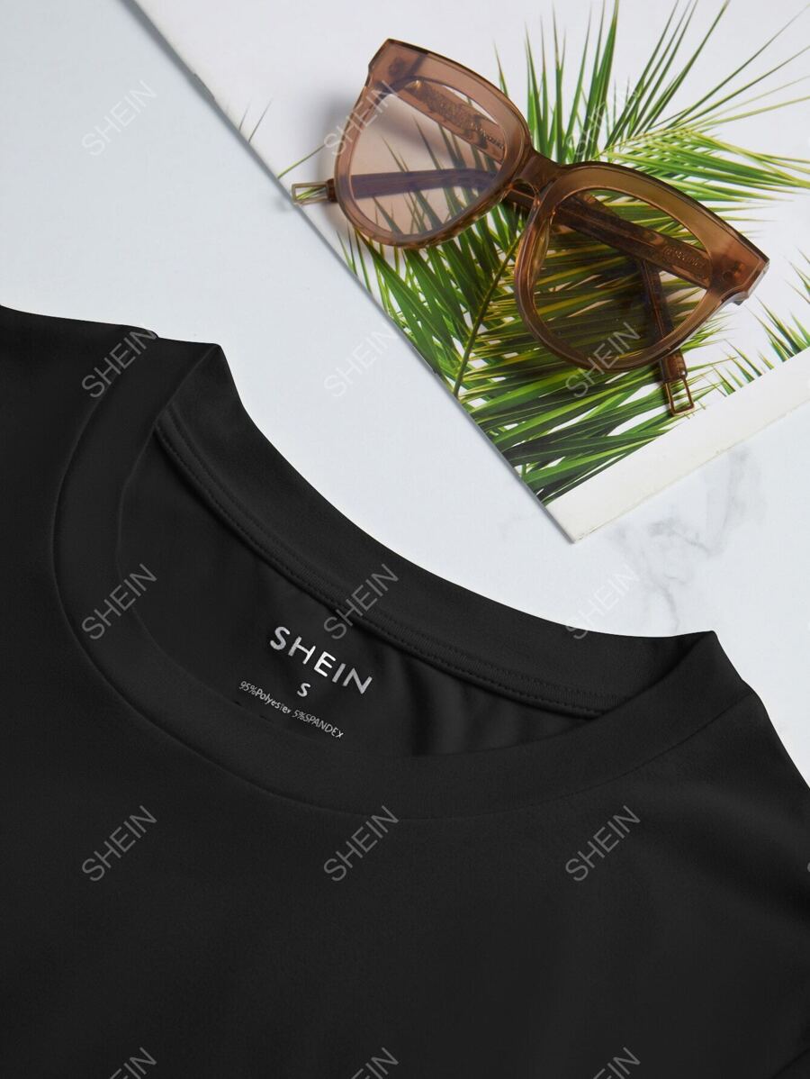 SHEIN LUNE Slogan Graphic Tee Good Moms SAY BAD WORDS | SHEIN South Africa