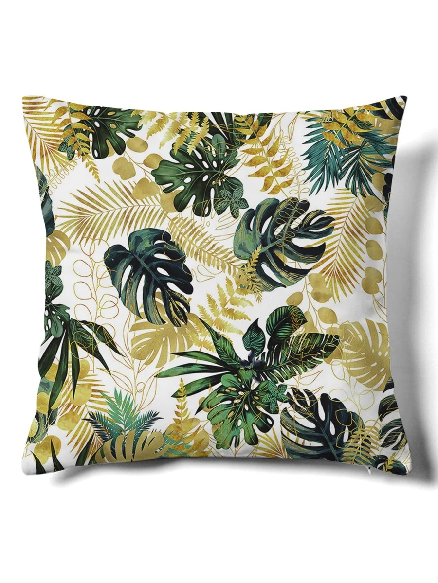 Tropical Print Cushion Cover Without Filler | SHEIN USA