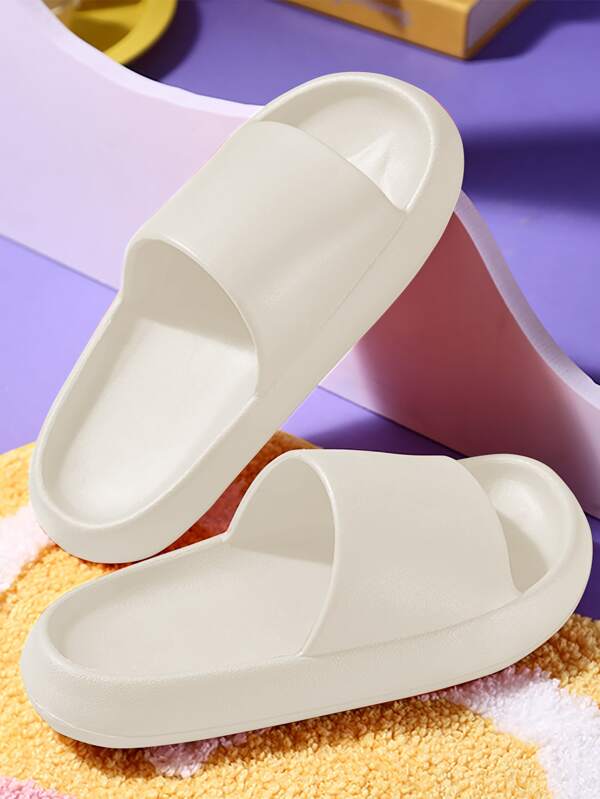 Minimalist Wide Fit Slides | SHEIN UK