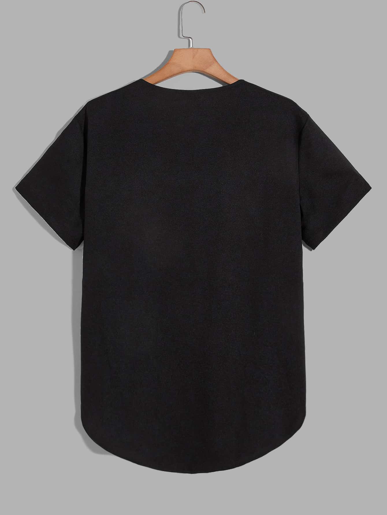 Manfinity Basics Men T-Shirts Fit 3 Pcs Crew Neck Drop Shoulder Short ...