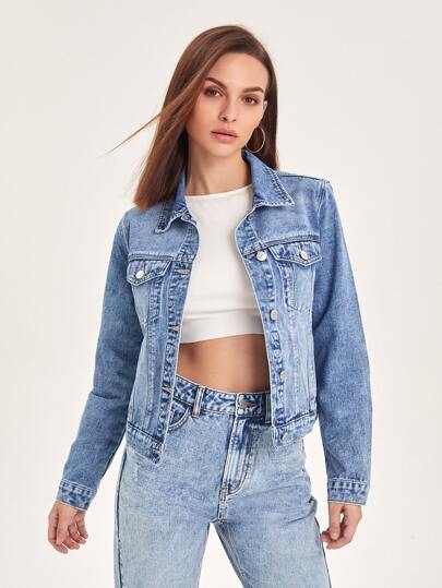 Shop Denim Jackets | Jean Jackets for Women | SHEIN USA