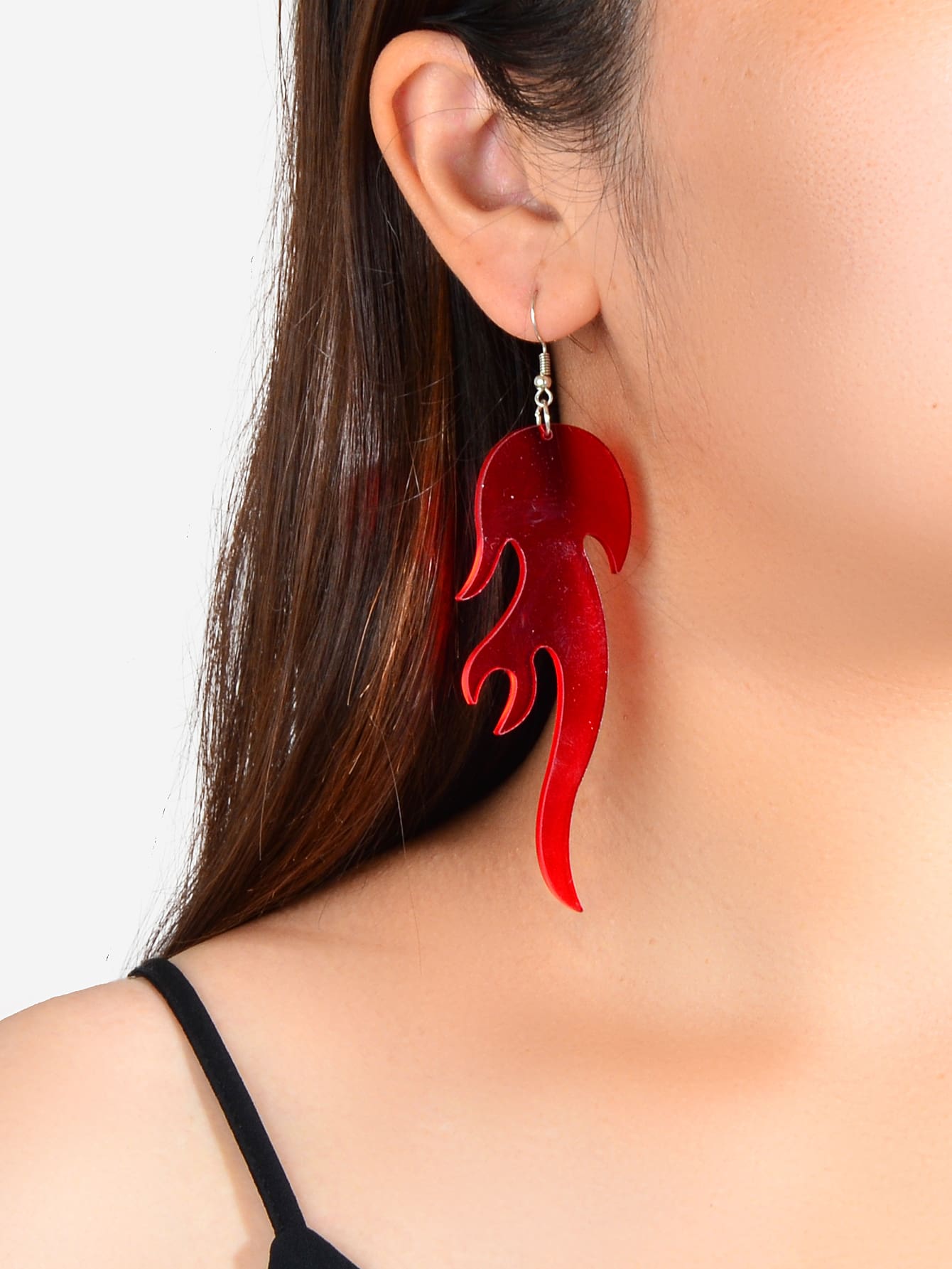 Flame Drop Earrings | SHEIN UK
