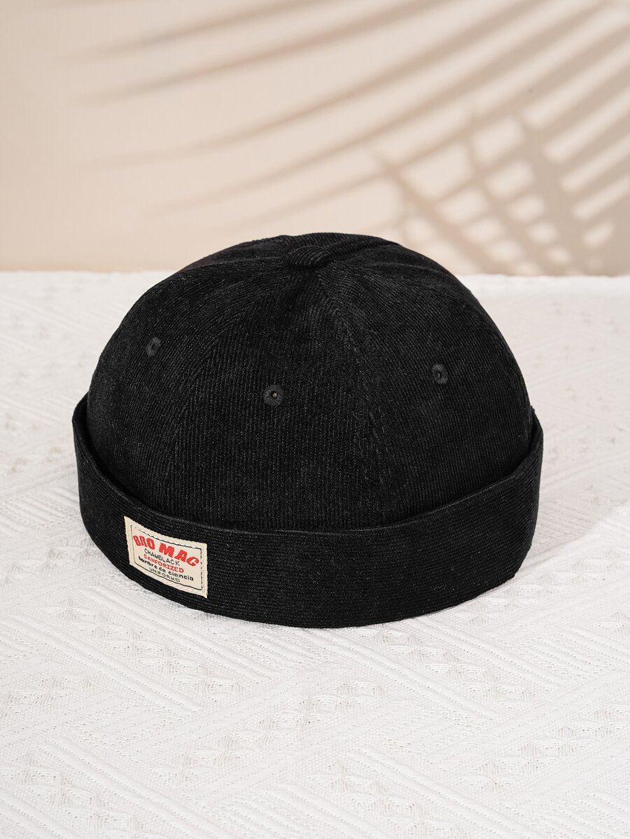 Letter Patch Docker Hat Winter Fall | SHEIN EUR