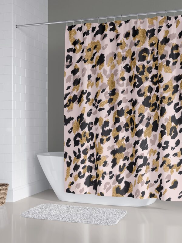 Leopard Print Shower Curtain Shein Usa
