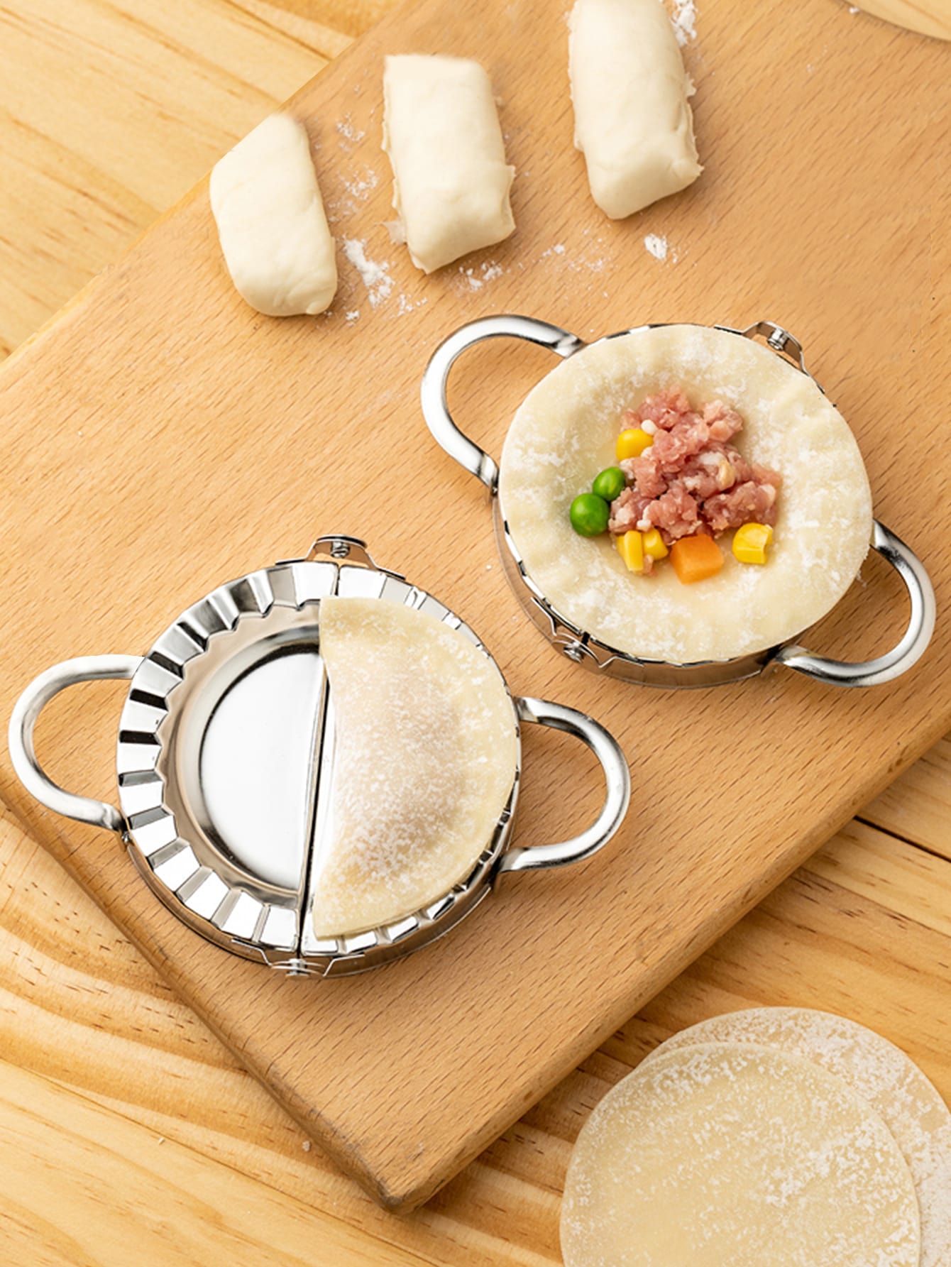 1pc Stainless Steel Dumpling Mold
