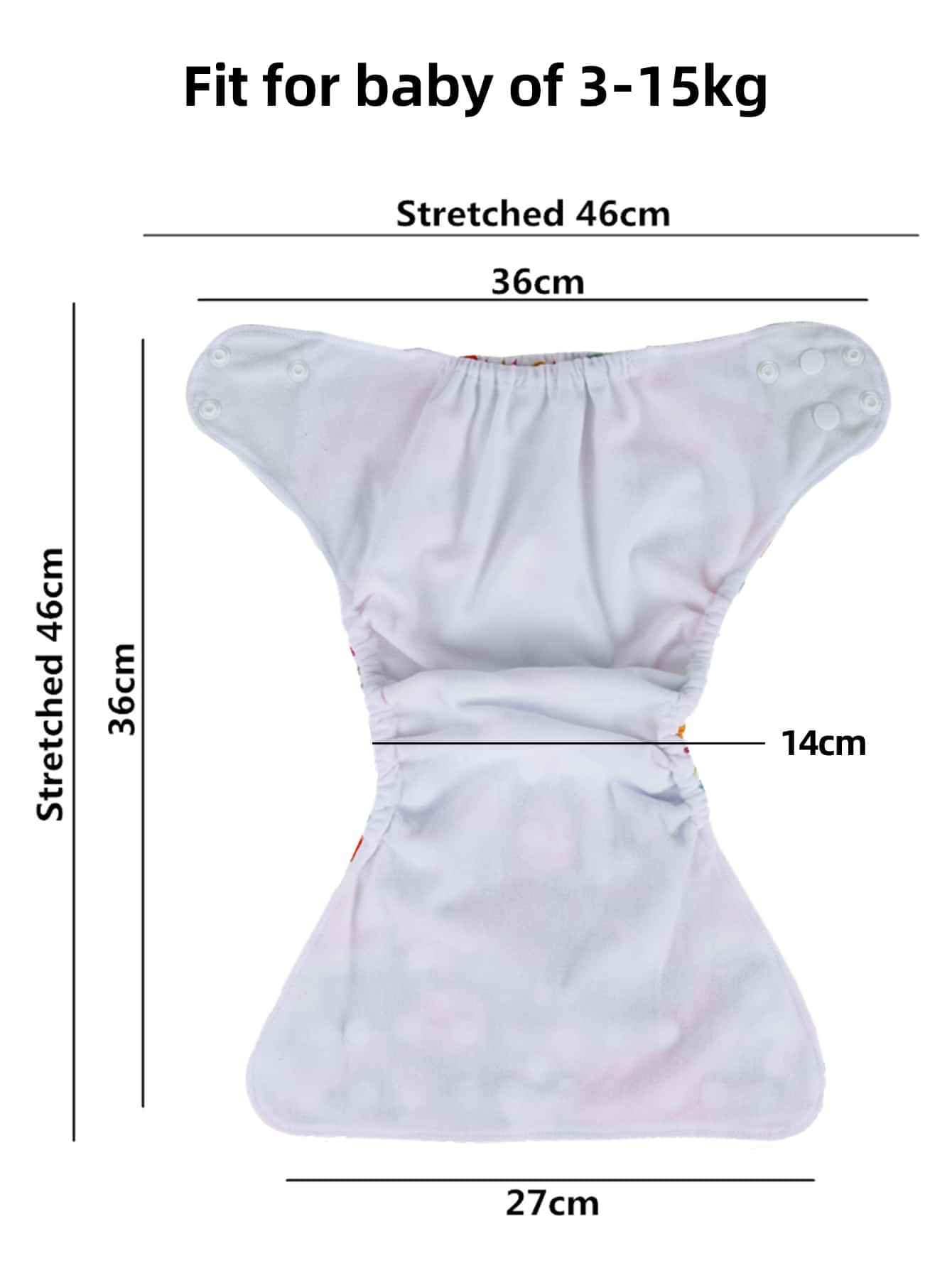 Fish Print Cloth Diaper | SHEIN USA