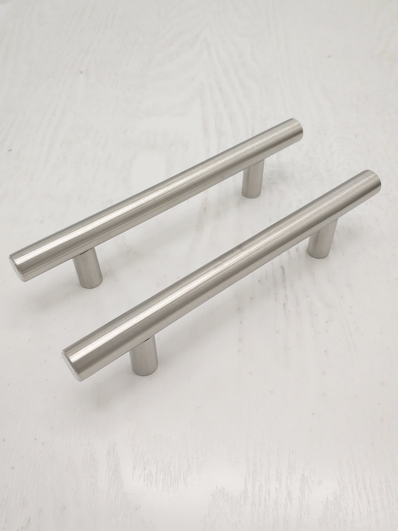 2 piezas Manija del cajón de acero inoxidable