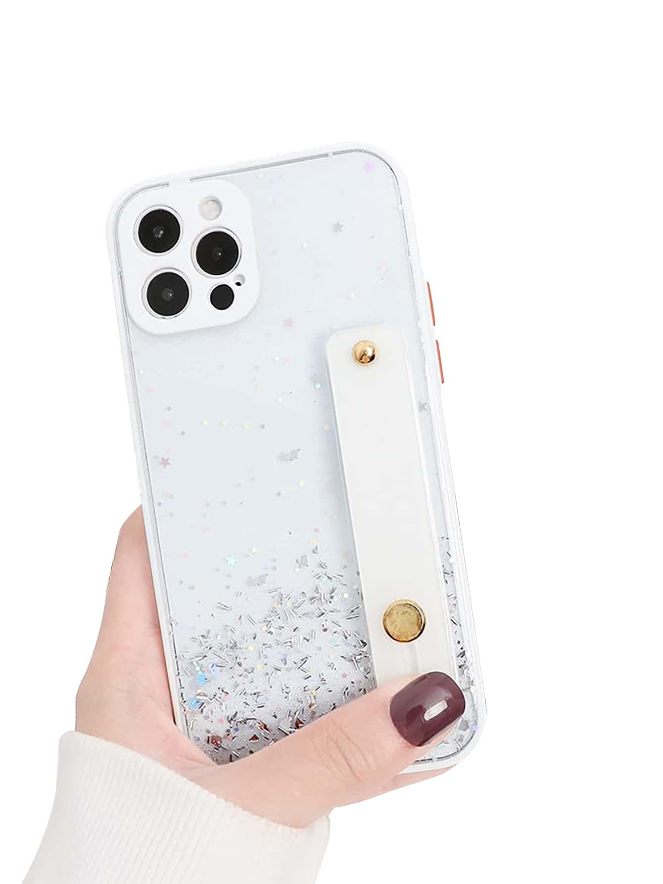 Plain Push Pull Phone Holder | SHEIN USA