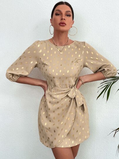 Search gold dress | SHEIN USA