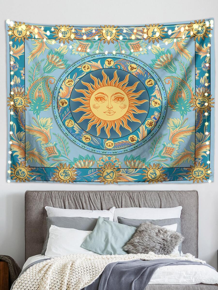 Sun Print Tapestry | SHEIN USA