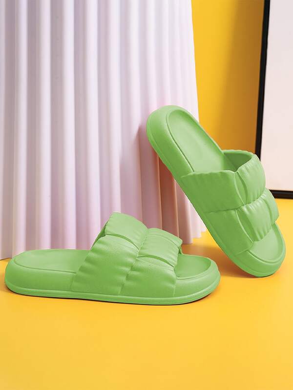 Minimalist Single Band Slides | SHEIN USA