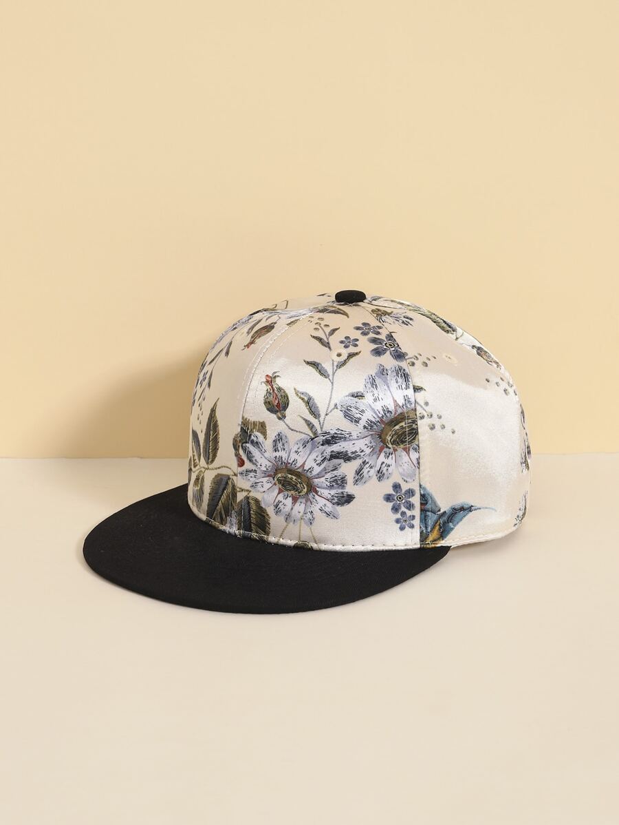 Kids Plants Print Snapback Cap | SHEIN USA