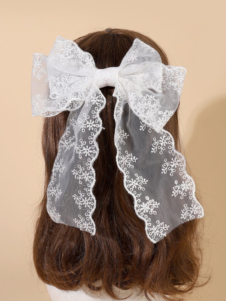 Lace Ribbon Bow