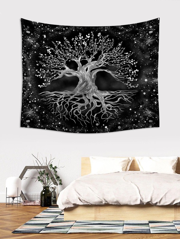 Tree Print Tapestry | SHEIN USA