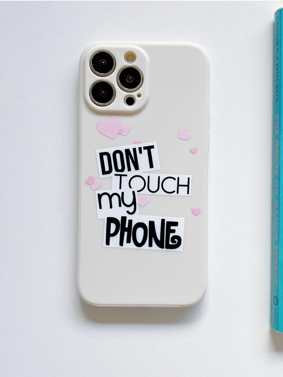 Slogan Graphic Phone Case | SHEIN USA