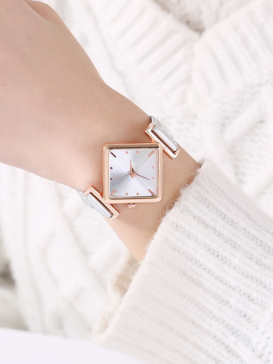 Simple Rhombus Pointer Quartz Watch | SHEIN USA