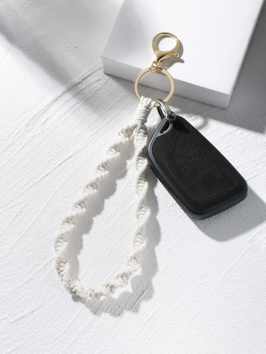 Simple Solid Keychain Without Key | SHEIN USA