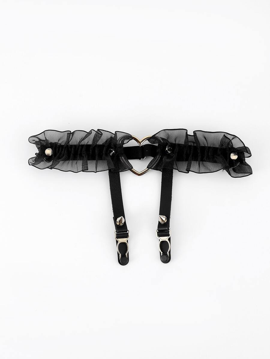 Heart Detail Thigh Garter | SHEIN USA