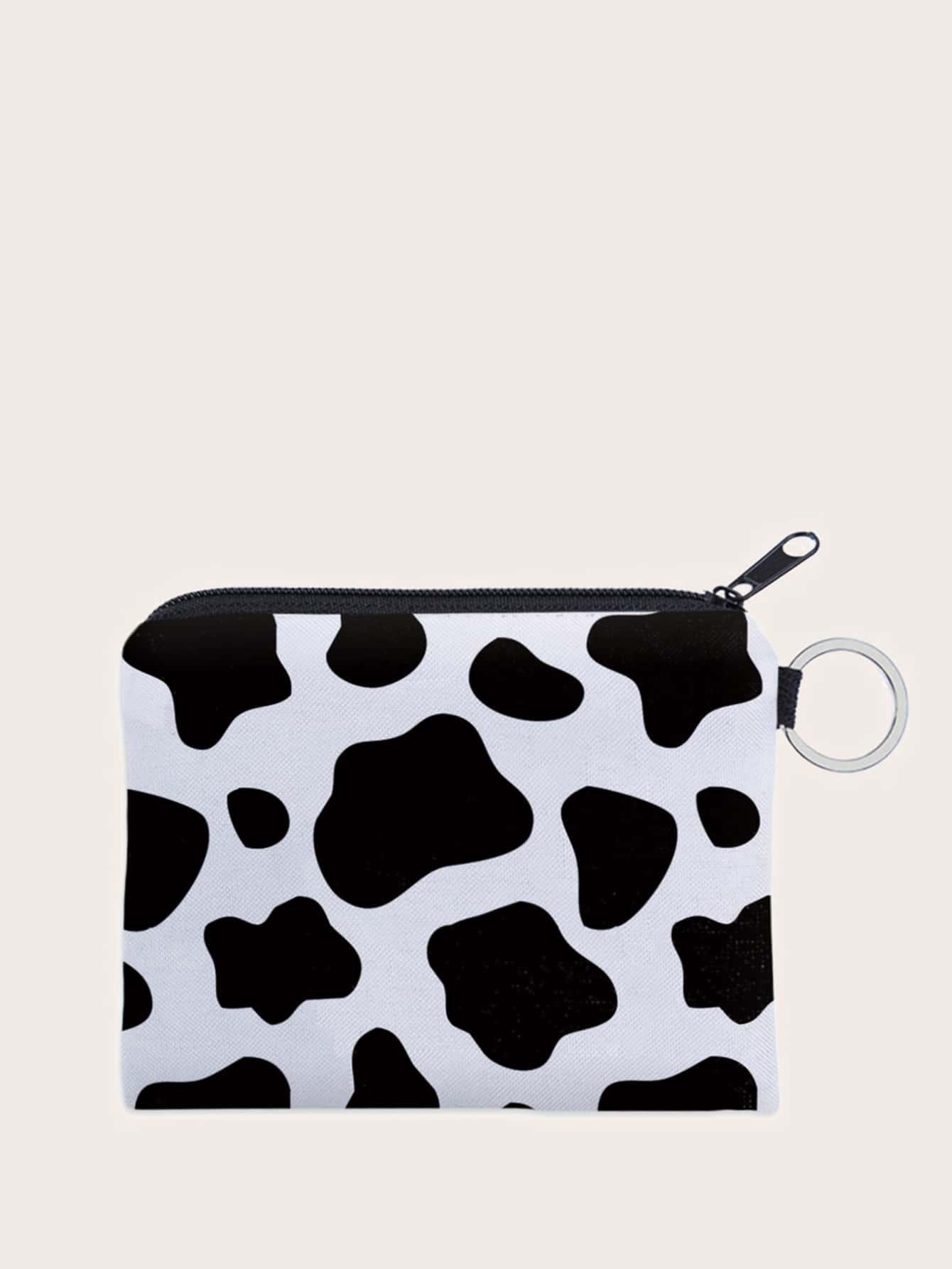 Cow Print Coin Purse | SHEIN USA
