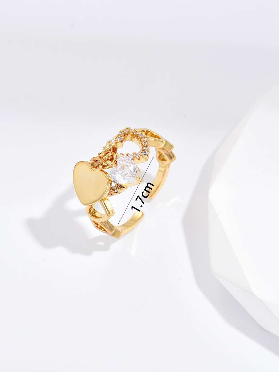 Heart Charm Ring | SHEIN