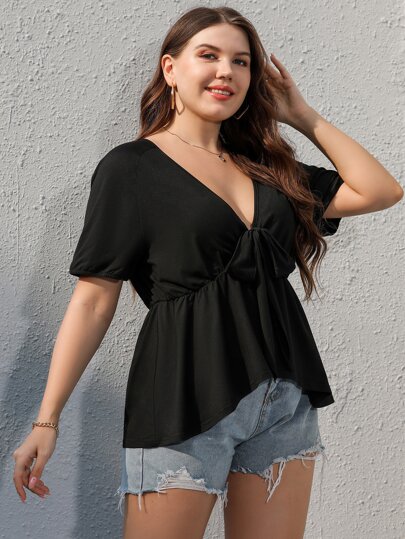 Womens Plus Size T Shirts Plus Size Tees Shein Usa