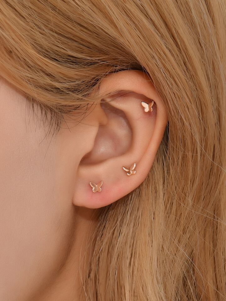 Double Ear Piercing Ideas