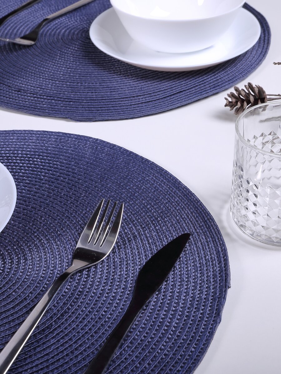 1pc Solid Color Placemat | SHEIN USA