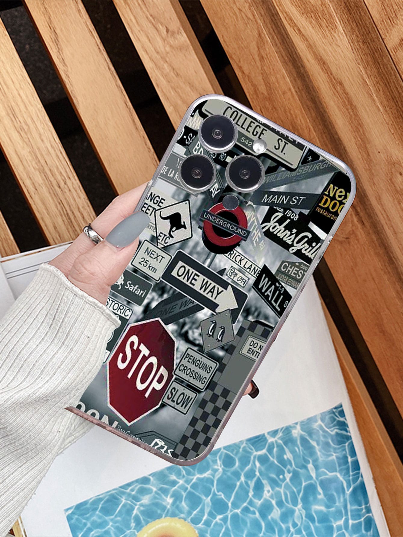 Road Sign Phone Case