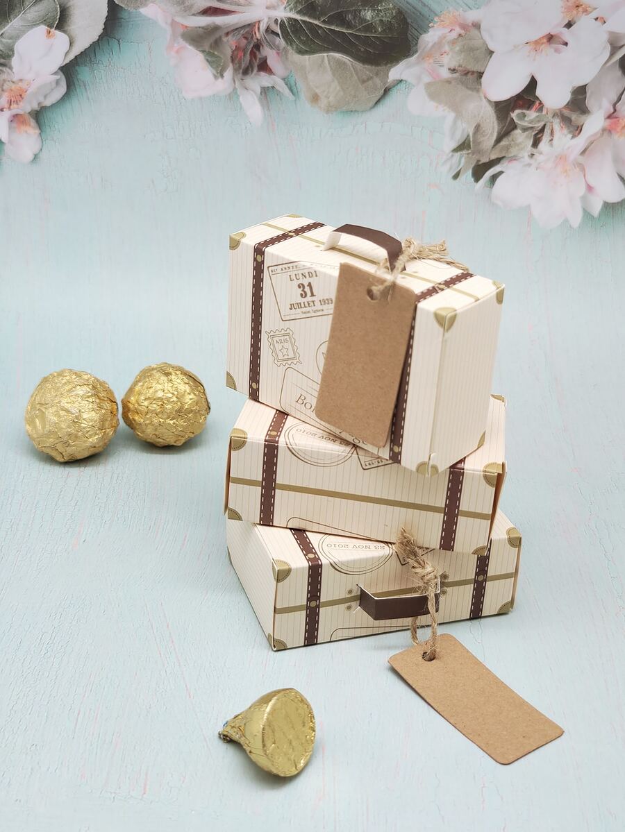 5pcs Suitcase Design Candy Box | SHEIN USA