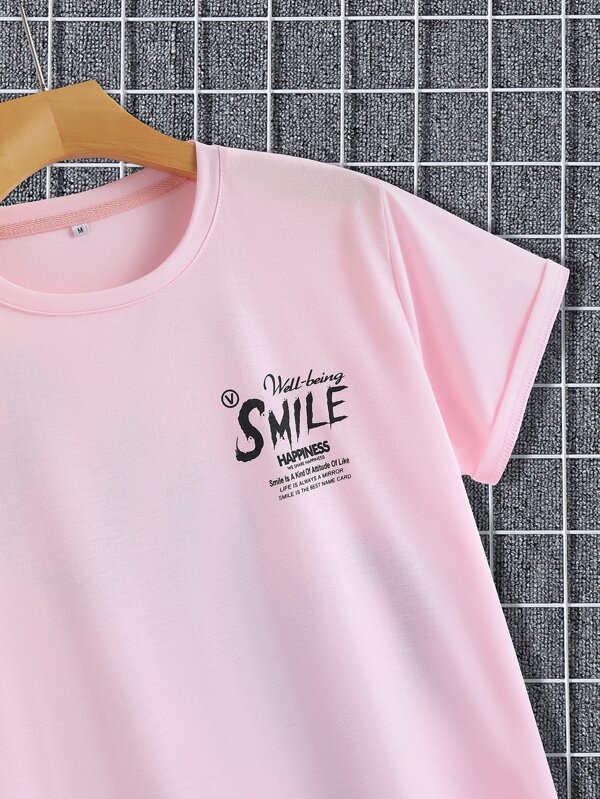 Manfinity EMRG Homme T-shirt à motif slogan | Mode en ligne | SHEIN FRANCE