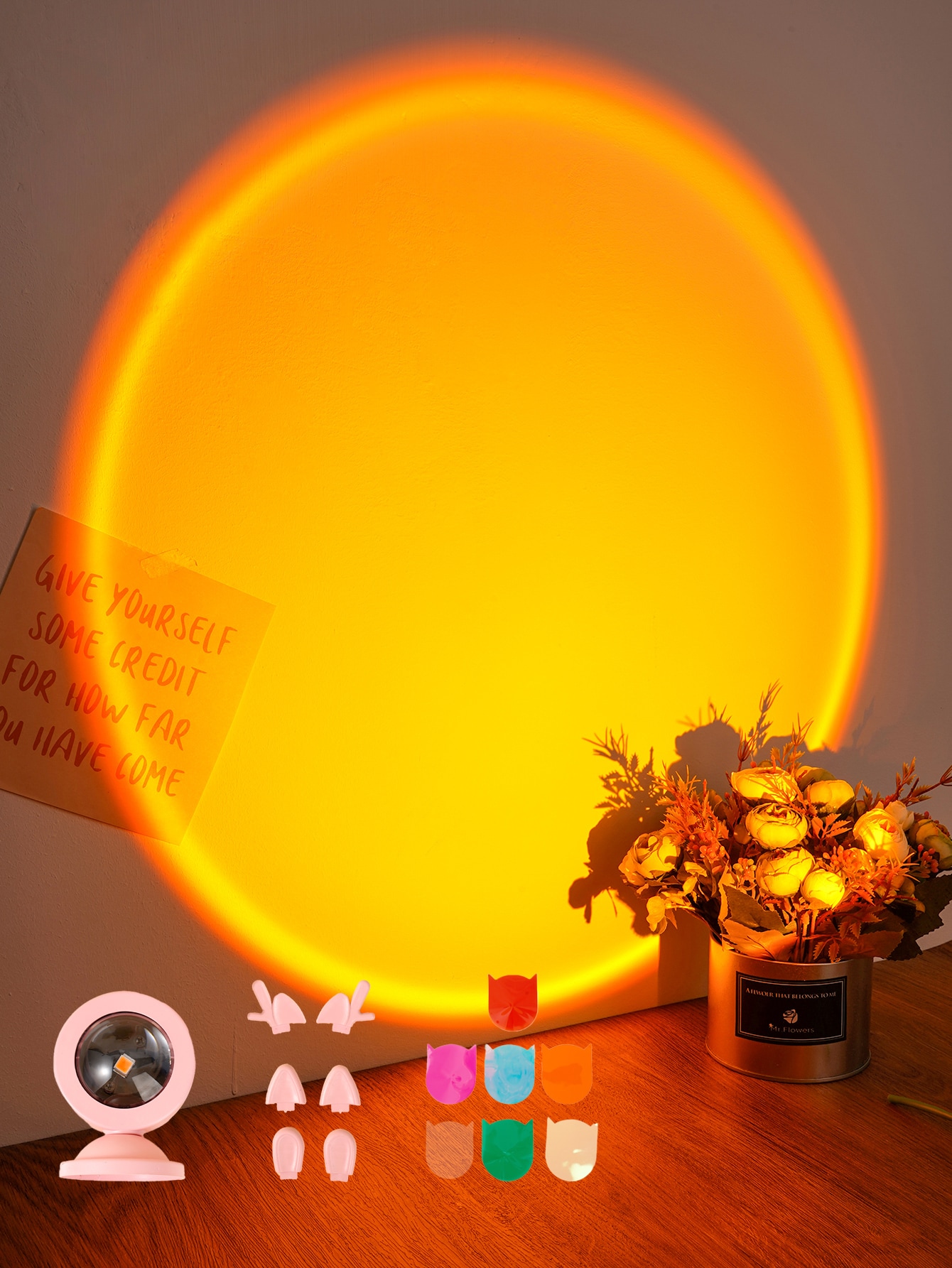 7 Colors LED Sunset Projection Light