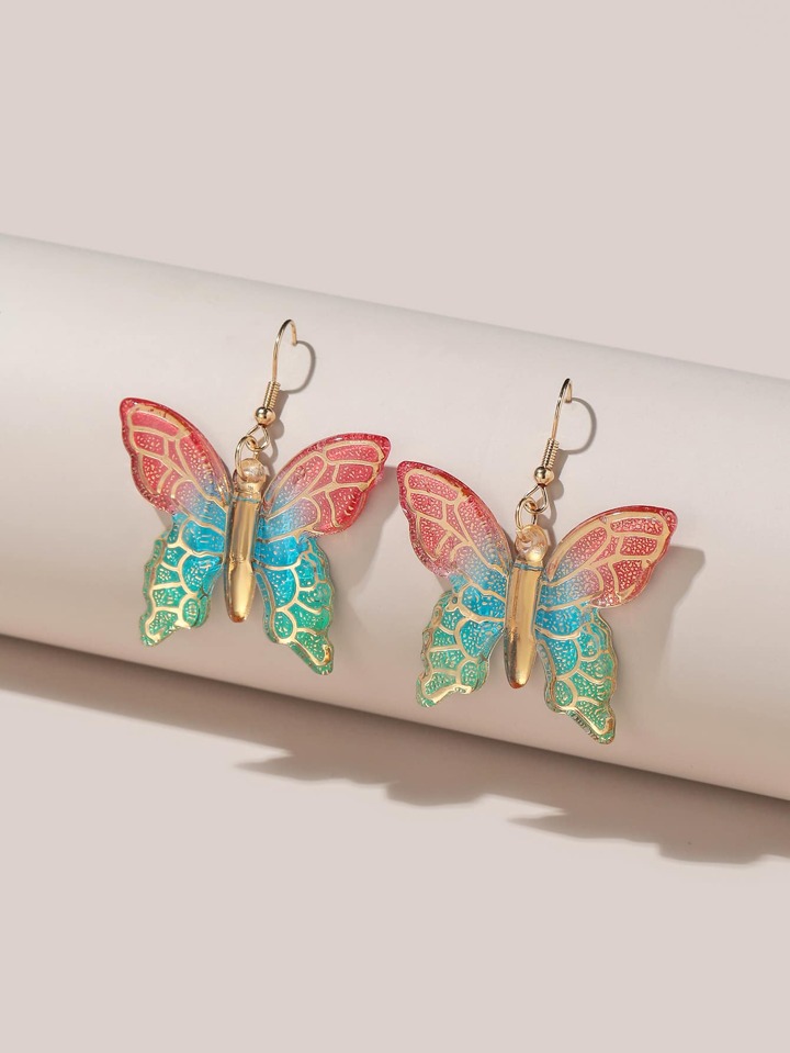 Romwe butterfly earrings store