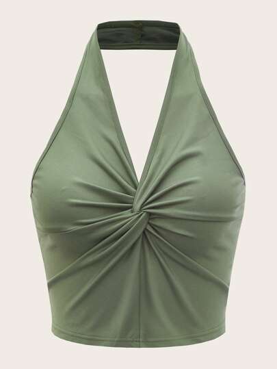 That Halter Tops you saw on social| ROMWE USA