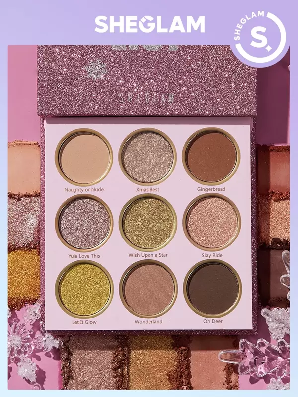 SHEGLAM The Glitz List Ögonskugga Palett | SHEIN SE