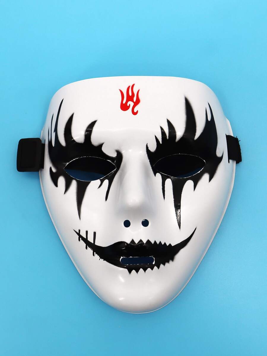 Fire & Clown Detail Costume Shield | SHEIN USA