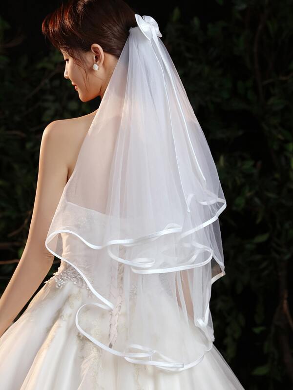 Bow Decor Bridal Veil | SHEIN USA