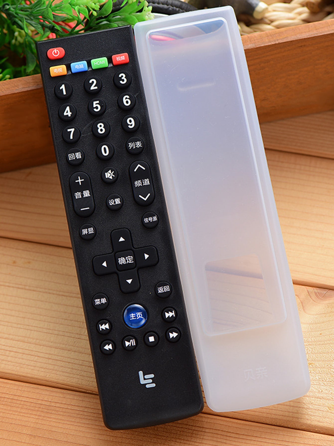 1pc Clear Remote Control Cover
