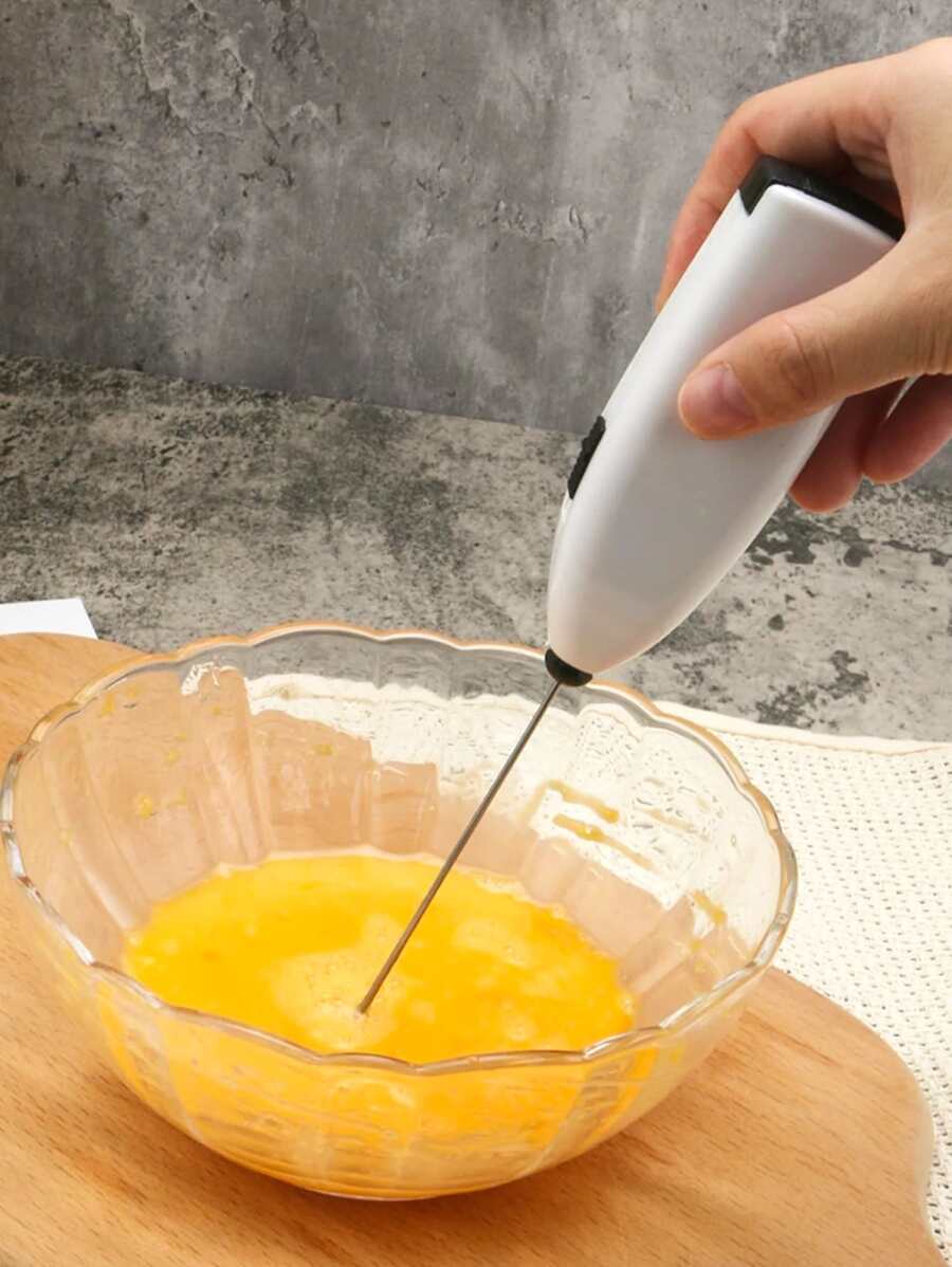 1pc Mini Battery Operated Egg Beater & Coffee Stirrer For Cozy Life (2 ...