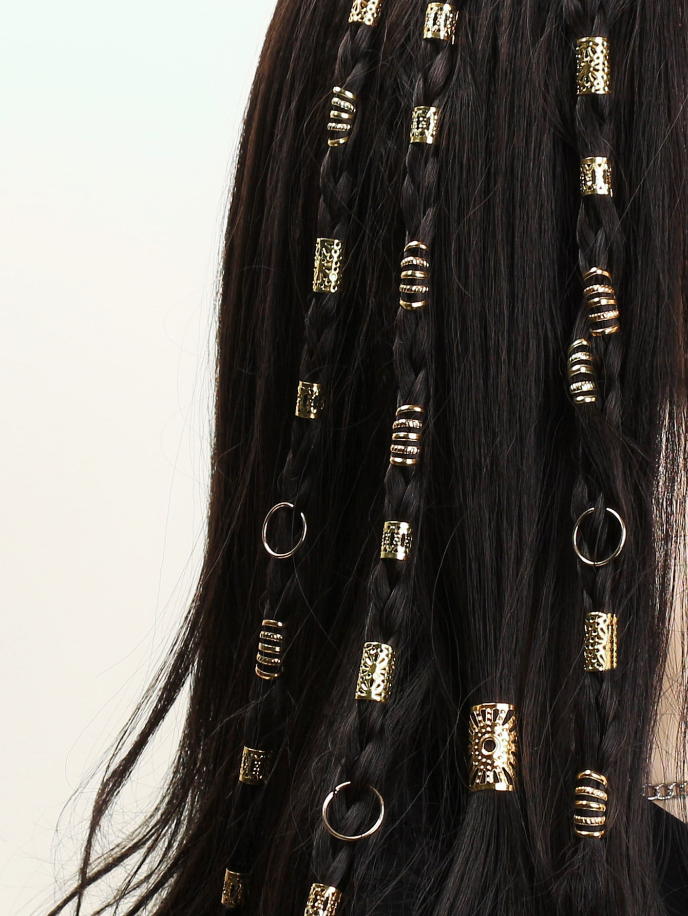 85pcs Hollow Out Hair Ring