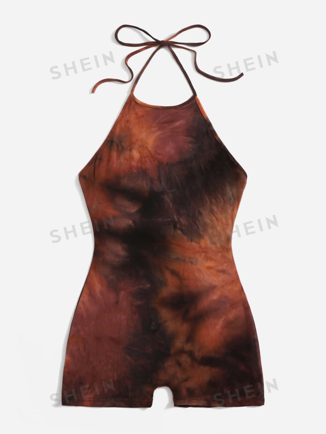 SHEIN EZwear Country Concert Outfit Concert Outfit Y2K Tie Dye Backless ...