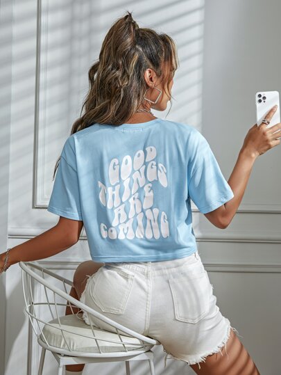 Women's Cropped Tees | Cropped Tops | SHEIN USA