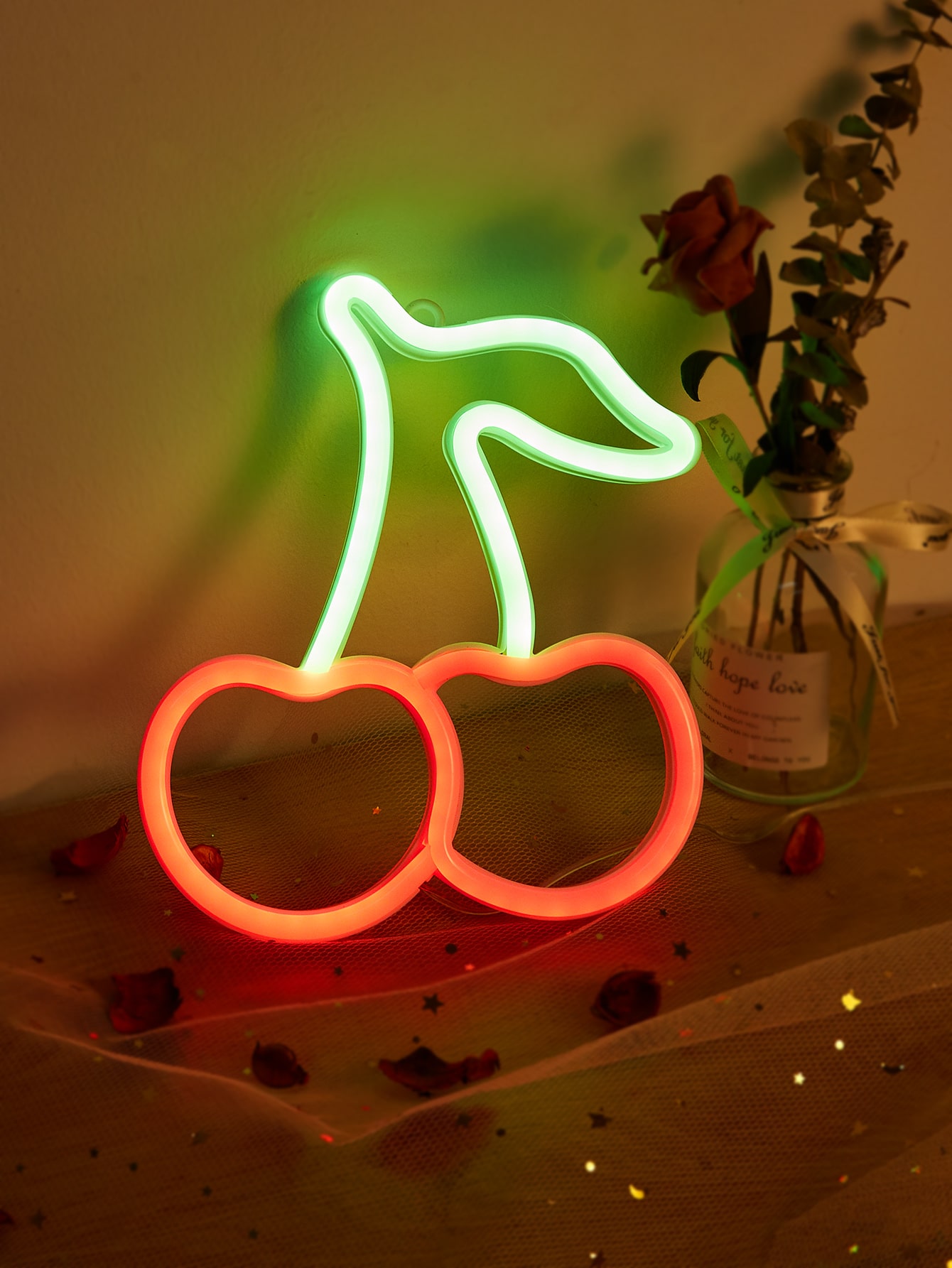 Cherry Shaped Neon Light