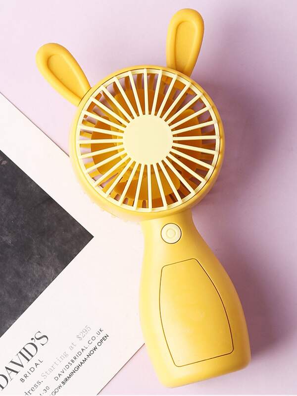 1pc Ear Detail Handheld Electric Fan | SHEIN South Africa