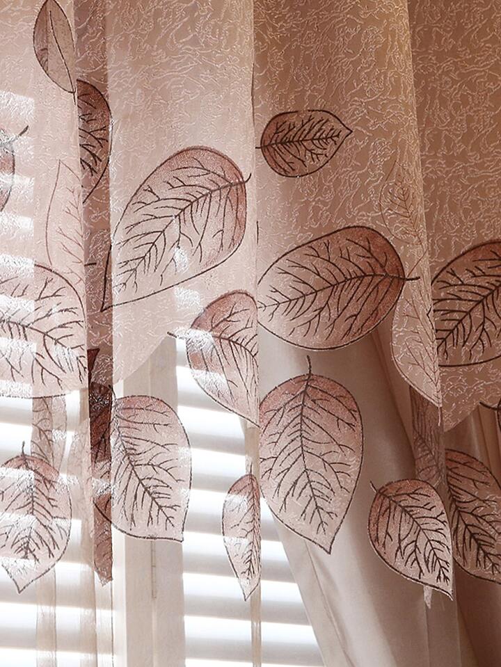 Leaf Pattern Curtains