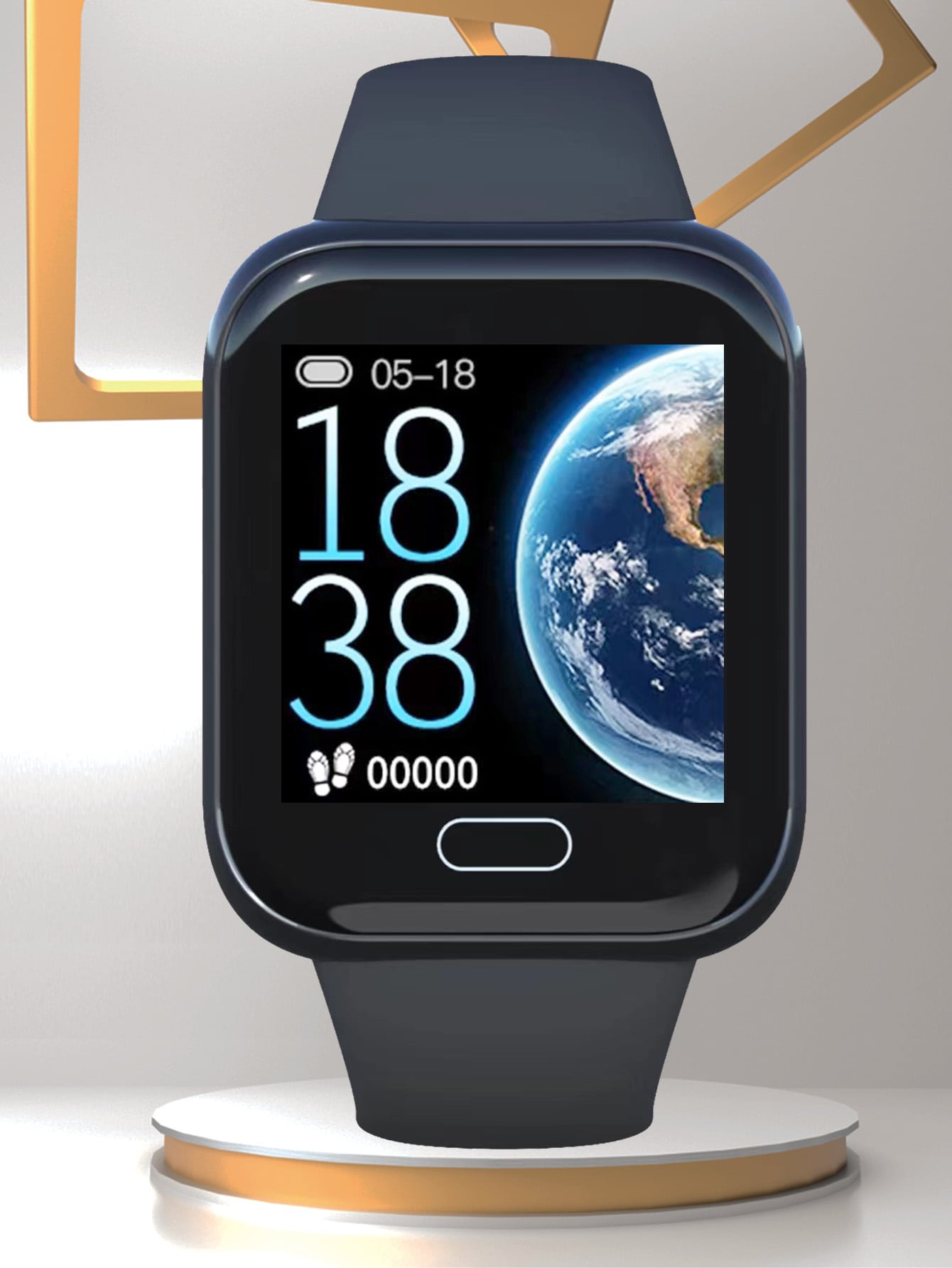 Reloj inteligente cuadrado seguimiento del sueño