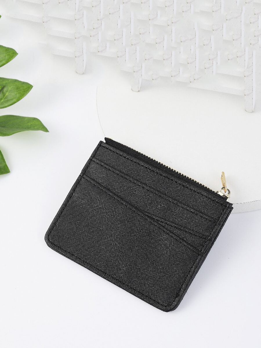 Men Letter Embroidered Card Holder | SHEIN USA