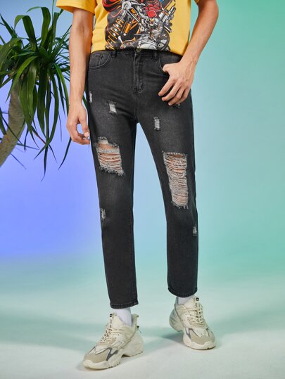 ROMWE MEN DENIM | Moda ROMWE MEN DENIM | SHEIN México