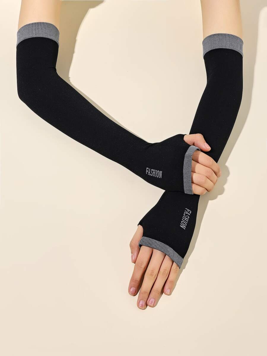 Letter Graphic Arm Sleeves | SHEIN USA